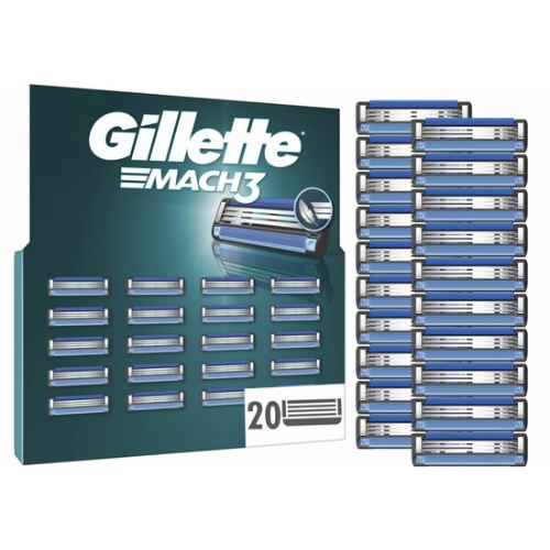 Gillette Mach3 - 20 pieces - Razor blades – Drogisterijarmino